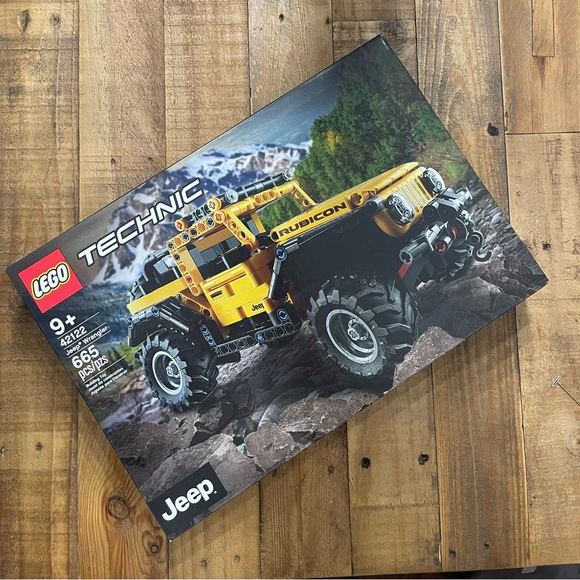 Lego | Toys | Lego Technic Jeep Wrangler Rubicon Yellow 4222 | Poshmark
